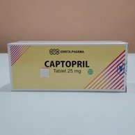 CAPTOPRIL TAB 25MG ERRITA : Mitra Medika