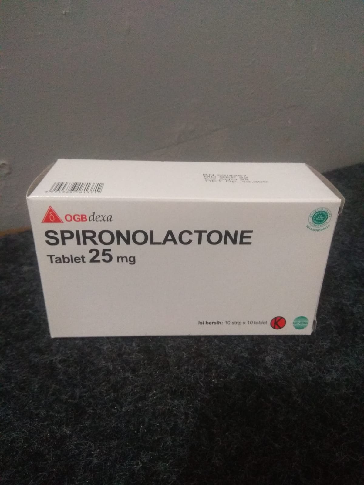 Spironolactone tab 25mg (Dexa) : Mitra Medika