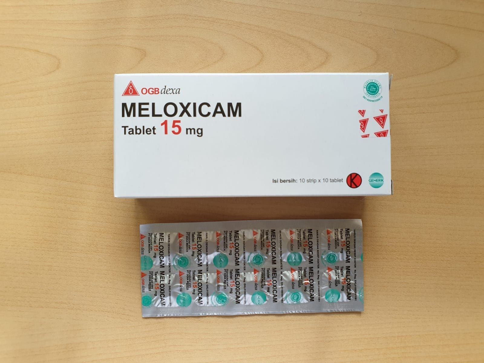 Meloxicam 15 mg (dexa) : Mitra Medika