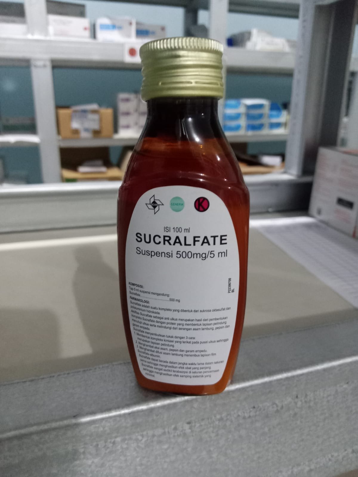 SUCRALFATE SUSPENSI (TEMPO) : Mitra Medika